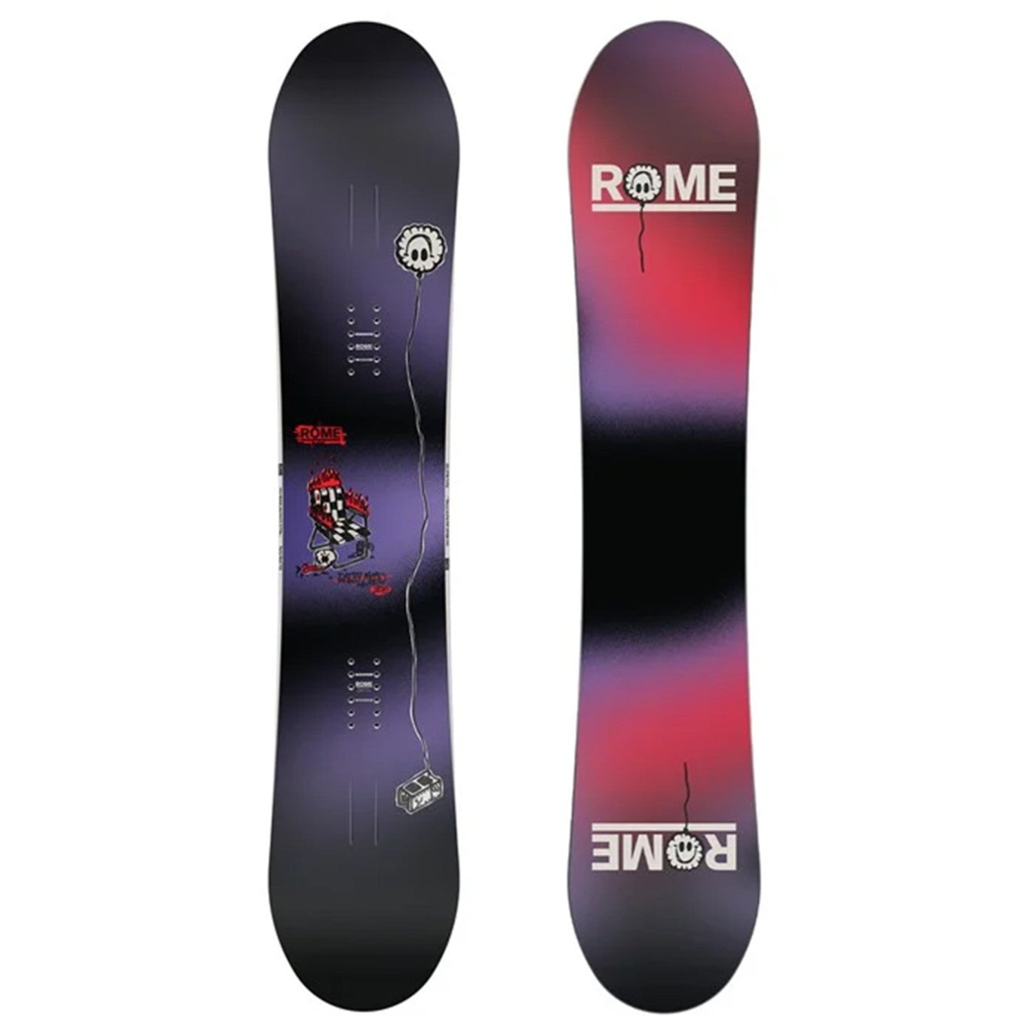Rome Party Mod Snowboard 2026 – Philbricks Ski Board & Bike